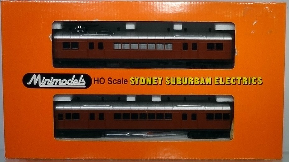 Minimodels HO Sydney Suburban Set 503 Standard Power and Trailer Cars ...