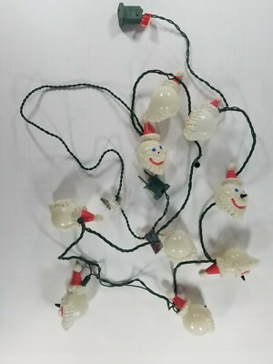 JACK IN THE BOX JACK'S CHRISTMAS LIGHTS STRAND OF 9 LIGHTS, BULBS NEED ...