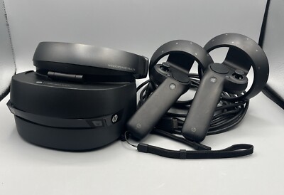 HP VR1000-100 Windows Mixed Reality (WMR) Headset with Controllers And ...