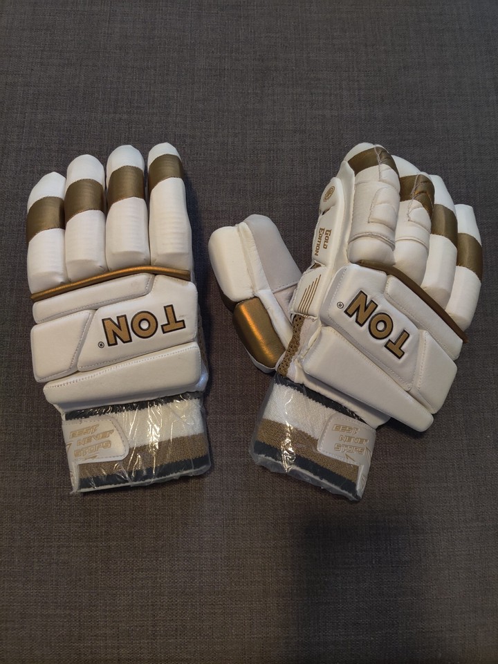 SS Ton Gold Edition Cricket Batting Gloves RH (NEW!!) | eBay