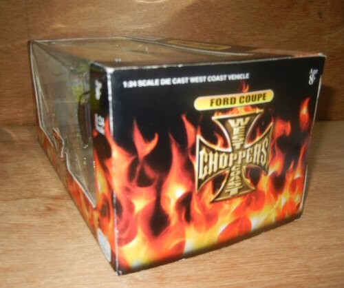 WEST COAST CHOPPERS FORD COUPE CHOCOLATE ITEM # 75111 1:24 SCALE ...