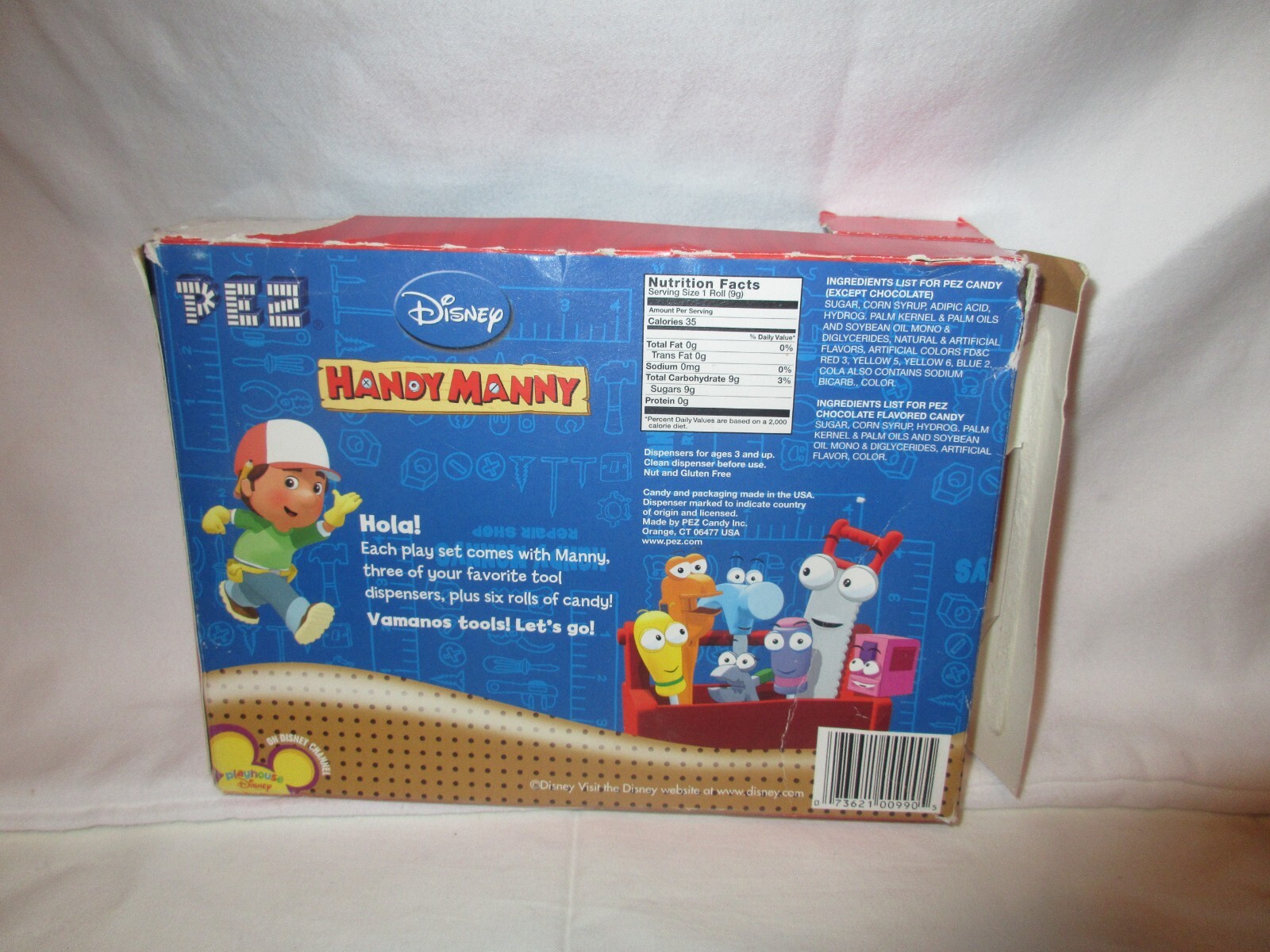 Disney Handy Manny Pez Limited Edition Collectible 4-Pack Set Disney ...