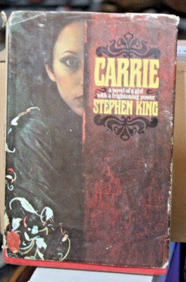 Carrie by Stephen King -Hardcover - 1974 - First Edition. | eBay