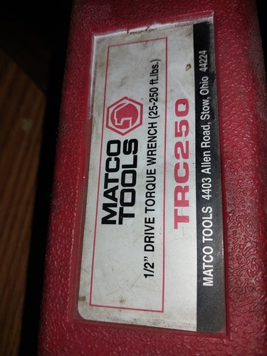 matco tools used torque wrench | eBay