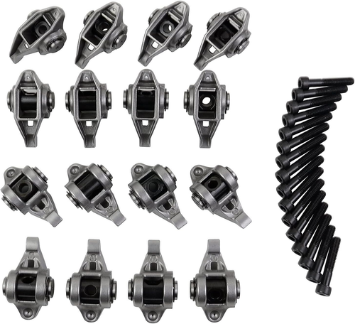 10214664 Motorsports Rocker Arms and Bolts with Trunion Kit for Chevy ...
