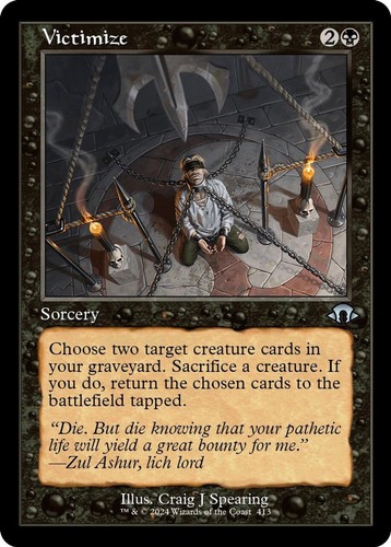 Victimize - Retro Frame Modern Horizons 3 MTG | eBay