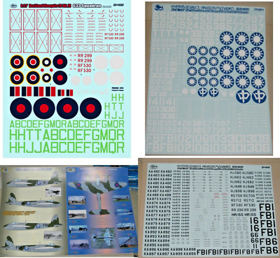 1/32 Mosquito Mk.26/T Mk.29 decal ROCAF+Royal AirForce 633 Sq ...