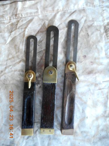 Vintage Wood & Brass Adjustable Angle Carpenters Squares | eBay