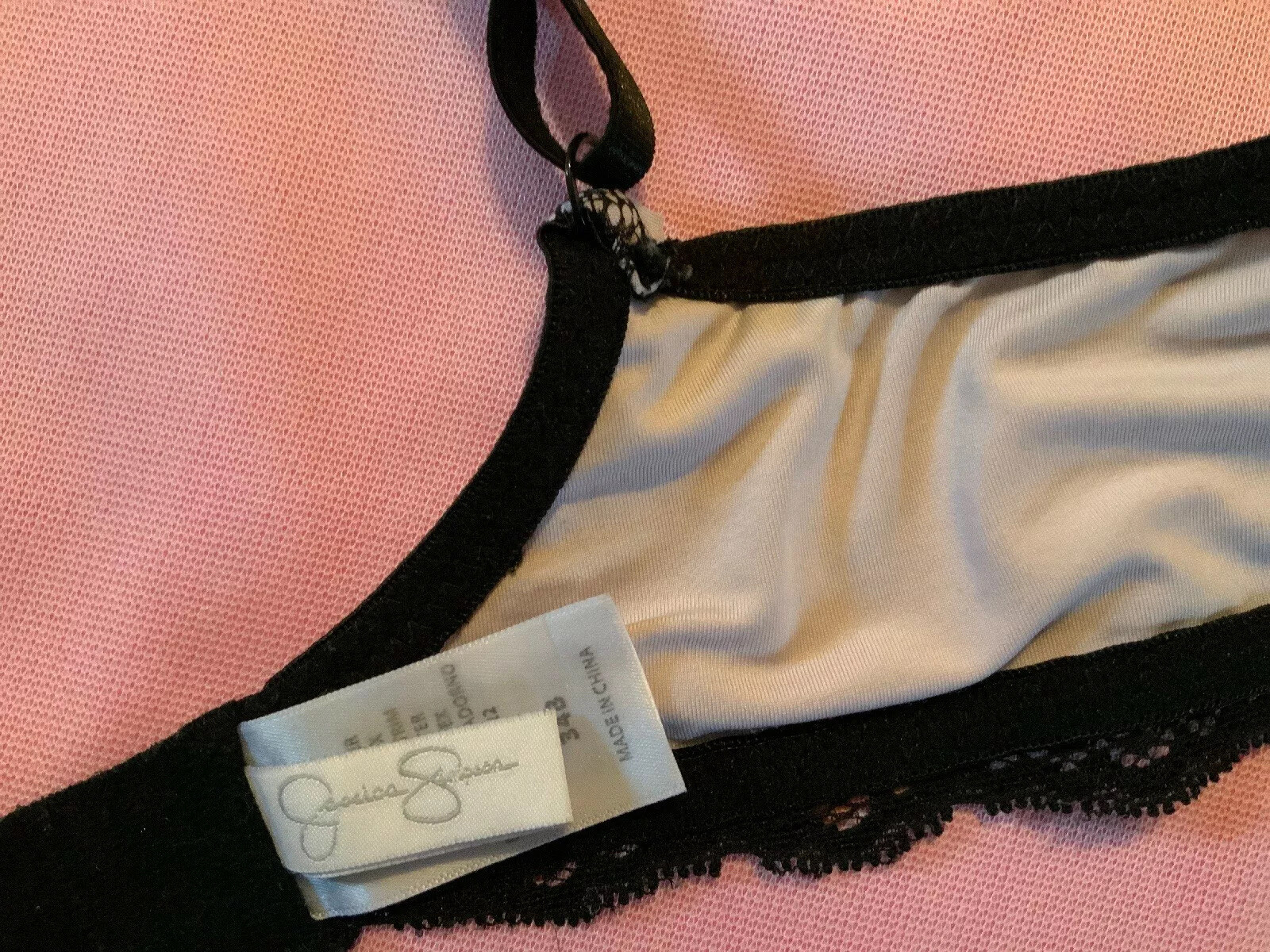 Women's JESSICA SIMPSON Bra 34B Padded Underwire ~ Style 71222 Back ...