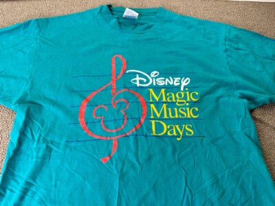 Disney Magic Music Days Shirt Hanes Walt Disney World Land Mickey Mouse ...