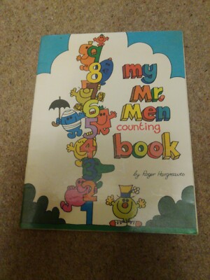 My Mr Men Counting Book Roger Hargreaves 1978 Large Format Childrens ...