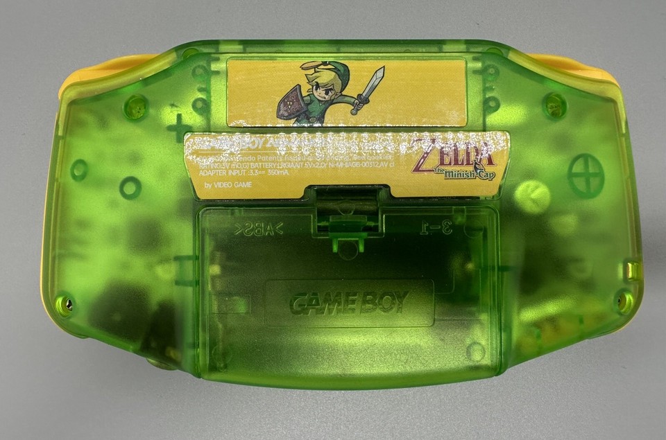 Gameboy Advance, Custom Zelda Shell GBA TESTED WORKS NOT BACKLIT | eBay