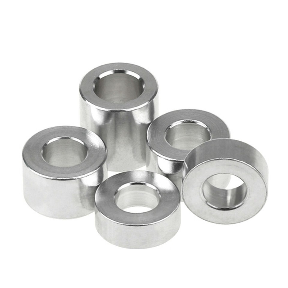 Round Spacer M8 M10 M12 Aluminium Stand Off Spacers Collar Bushes ...