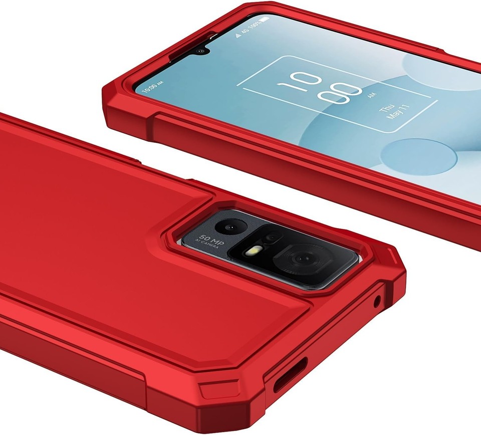 for Jitterbug Smart 4 Case/TCL 40XL/TCL 40T/TCL 505 Phone Case with ...