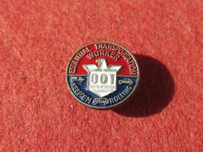 Essential Transportation Worker Pin Office of Defense Transportation ...