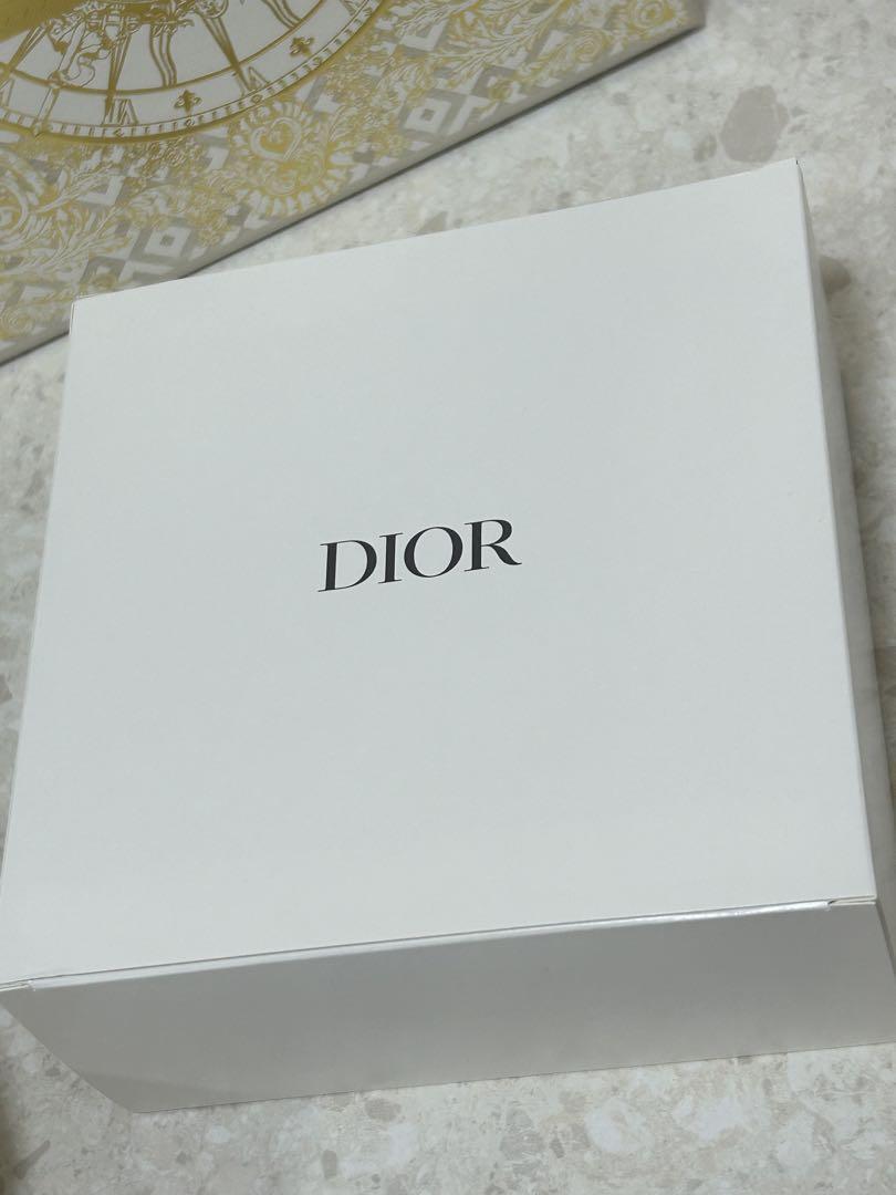 DIOR Beauty Gold Makeup Bag Pouch Novelty Holiday 2024 with white Box ...