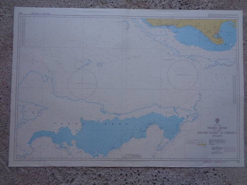 CARTE MARINE / Pedro Bank to the south coast of Jamaica - West Indies ...