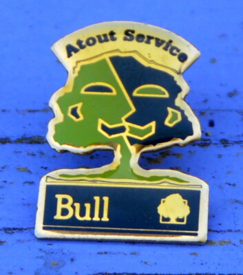 Pin's des années 90, Atout service Bull | eBay