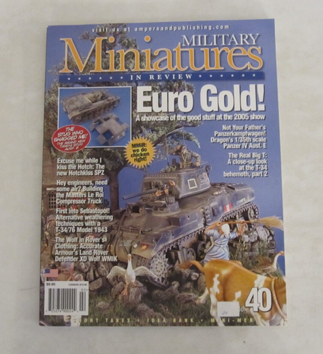 Military Miniatures In Review #40 - Modeling Magazine | eBay