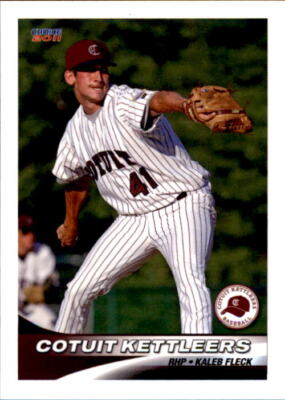 2011 Cotuit Kettleers Choice #7 Kaleb Fleck Claysburg Pennsylvania ...