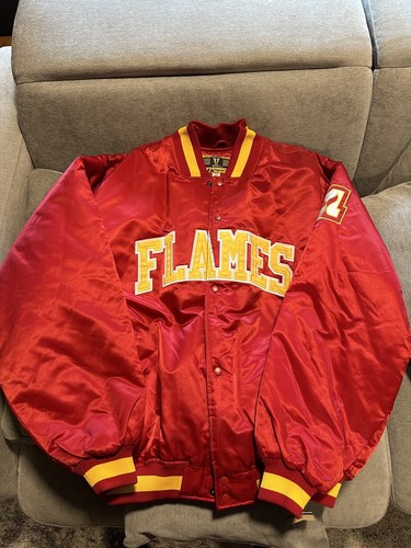 Atlanta Flames Satin Jacket Majestic Size 3XL | eBay