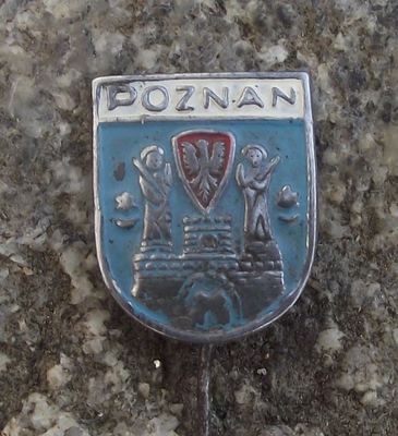 Antique Poznan Polish City Poland Heraldic Crest Official Coat of Arms ...