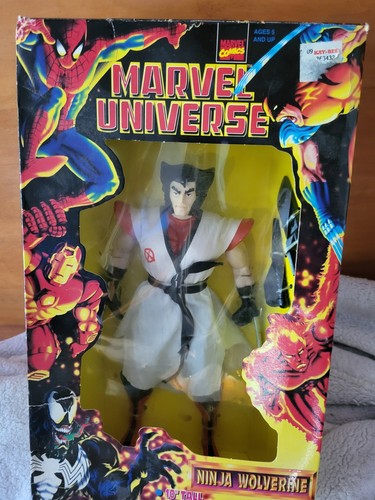 1997 Marvel Universe Ninja Wolverine 10" Action Figure by Toy Biz | eBay
