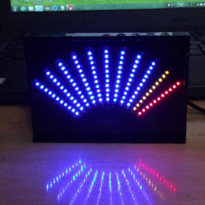 ASK11 LED Music Audio Spectrum VU Meter Level Indicating Amplifier ...