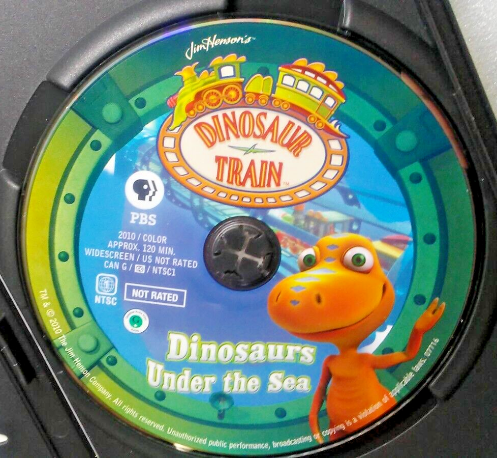 DVD Dinosaur Train: Dinosaurs Under the Sea (DVD, 2010, PBS Kids ...