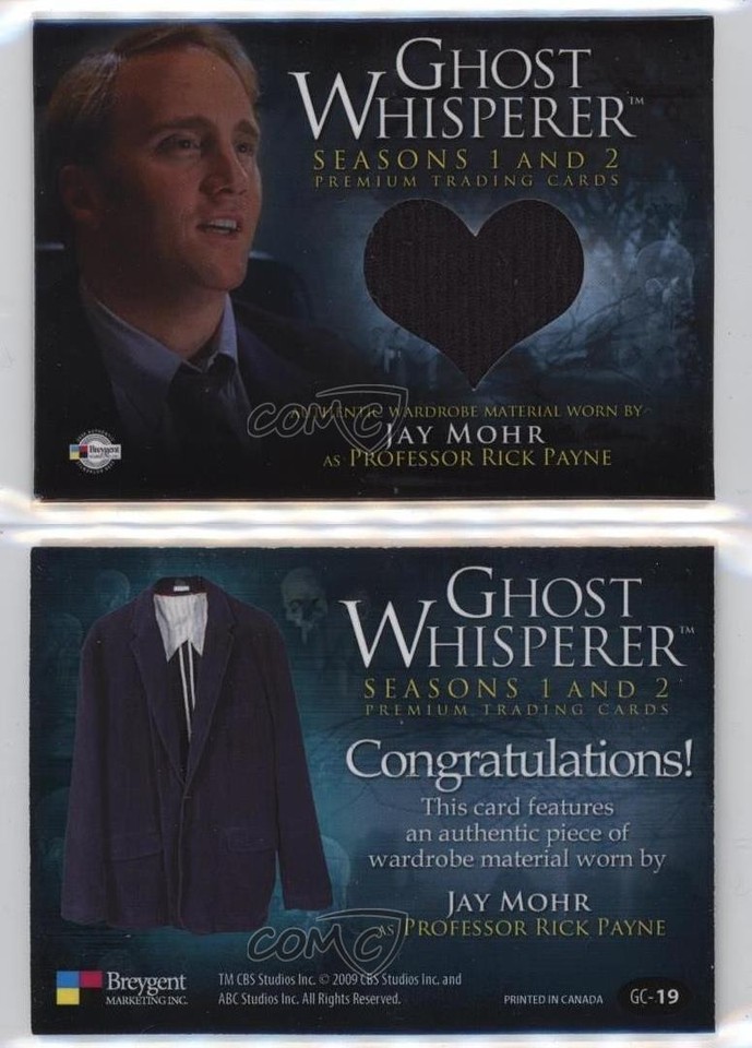 2009 Breygent Ghost Whisperer Season 1 & 2 Jay Mohr as Professor Rick ...