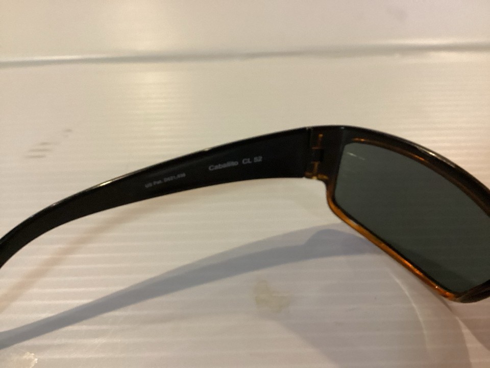 COSTA DEL MAR Brown CABALLITO Frame Copper 580 Plastic Polarized Lens ...