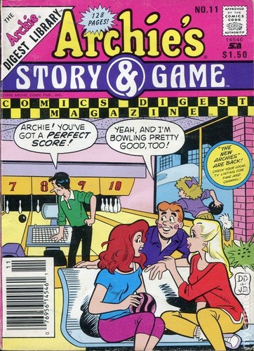 Archie's Story and Game Digest Canadian Price Variant #11 VG 1989 Stock ...