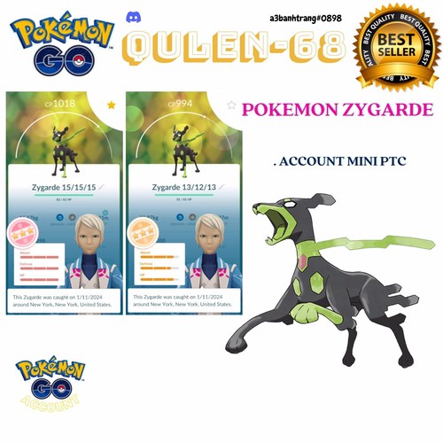 Pokémon Go - HUNDO Zygarde - P”T C - Read Description 45496734572| eBay