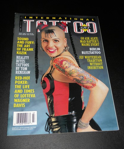 INTERNATIONAL TATTOO Art Magazine July 1997 Frank Kozik Berlin Mad ...