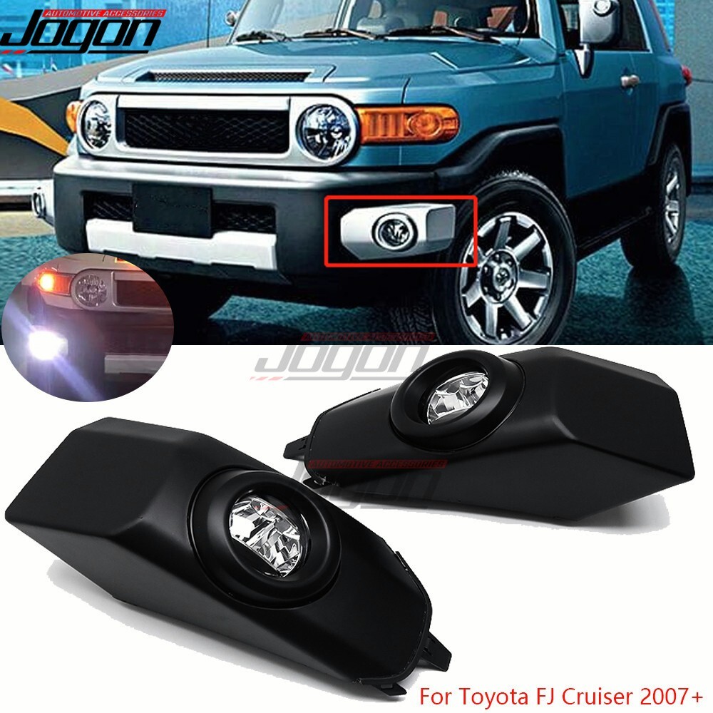 LED Fog Light Lamp DRL For Toyota FJ Cruiser XJ10 2007-20 2021 2022 ...