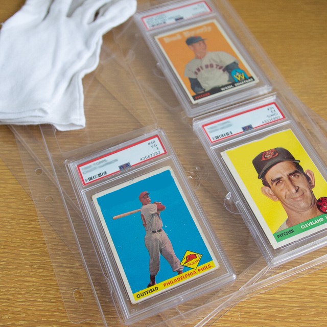 5 Beckett BGS BVG Graded Card Holders Slab Binder Pages Ultra Sturdy ...