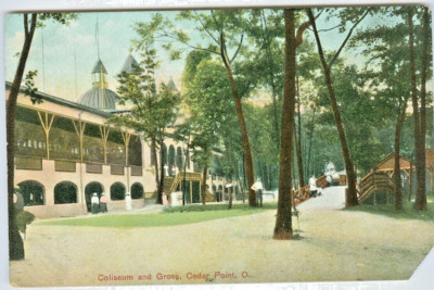 Cedar Point OH The Coliseum and Grove | eBay