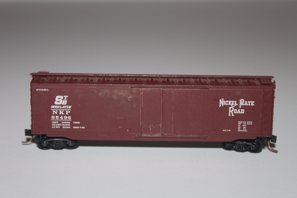 N Scale Kadee Nickel Plate Road 50' Plug Door Boxcar 85496 C2675 | eBay