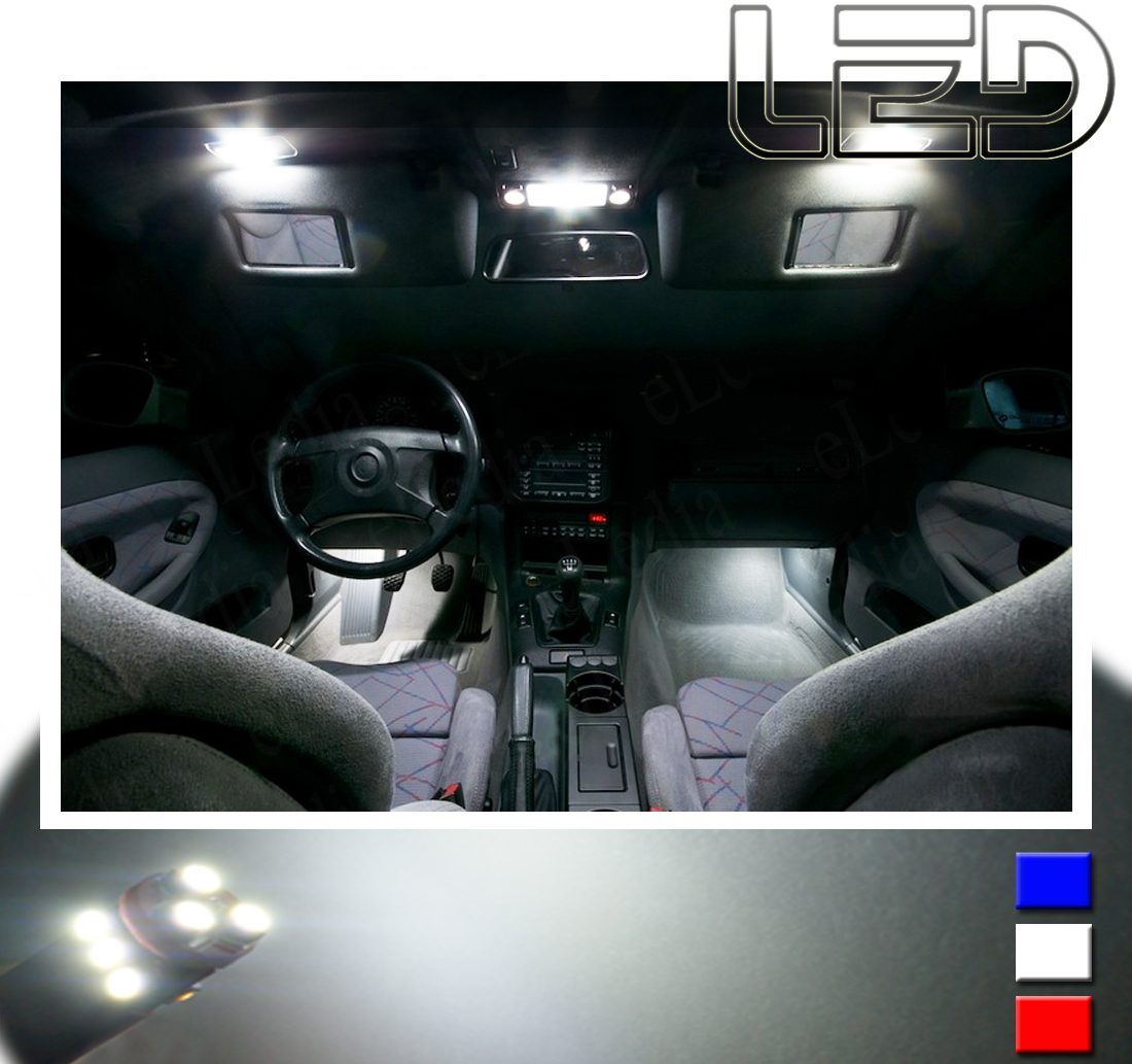 Bmw E36 Interior Lights 9X LED Lights Interior Package Ki FOR BMW 3