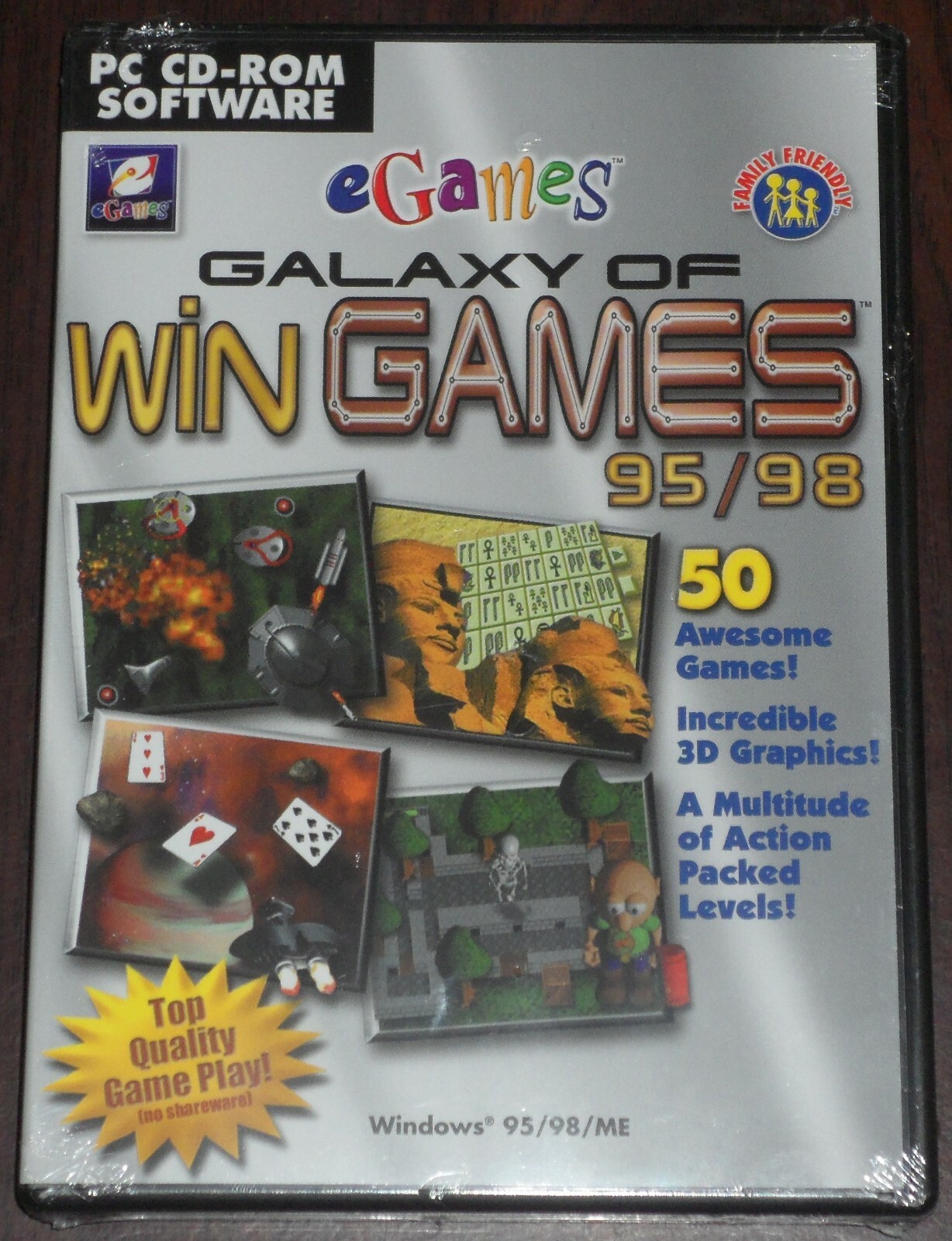 PC CD. eGames Galaxy of Win Games 95/98 50. | eBay