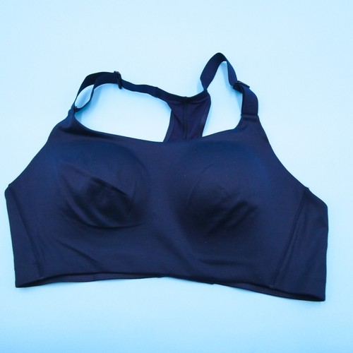 Victorias Secret 36C Sports Bra On Point Blue Racerback Gym Lightly ...