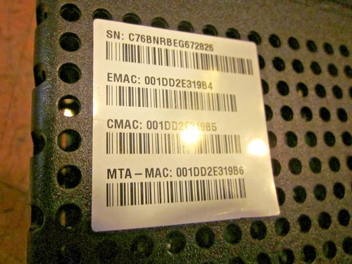 Arris Touchstone Telephony 4 Line Cable Modem TM604G/CT+ Battery | eBay