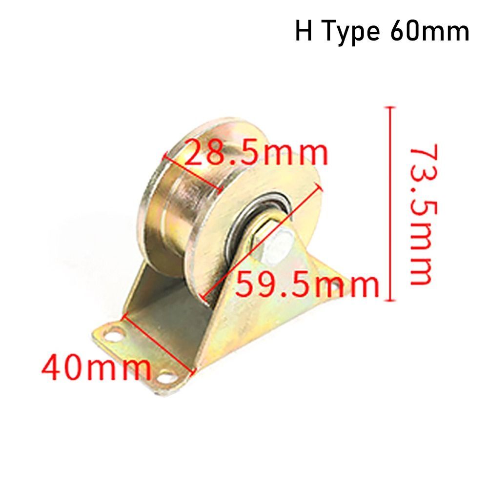 1Pcs U/V/H Shaped Sliding Door Rollers | eBay