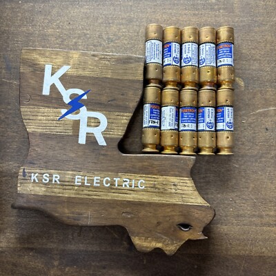 *New* Bussmann Fusetron FRN-R-1 Amp Fuses Class RK5 250 V Lot Of 10 | eBay