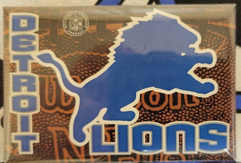 NFL Detroit Lions 3pc. Fan Set, New (Pennant - Sticker - Button) | eBay