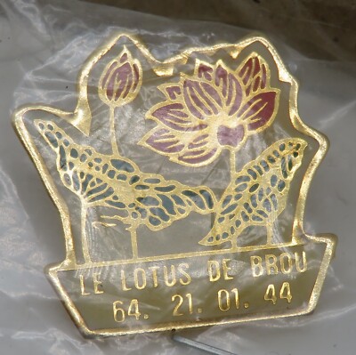 PIN'S ENTREPRISE LE LOTUS DE BROU SUR CHANTEREINE RESTAURATION ...