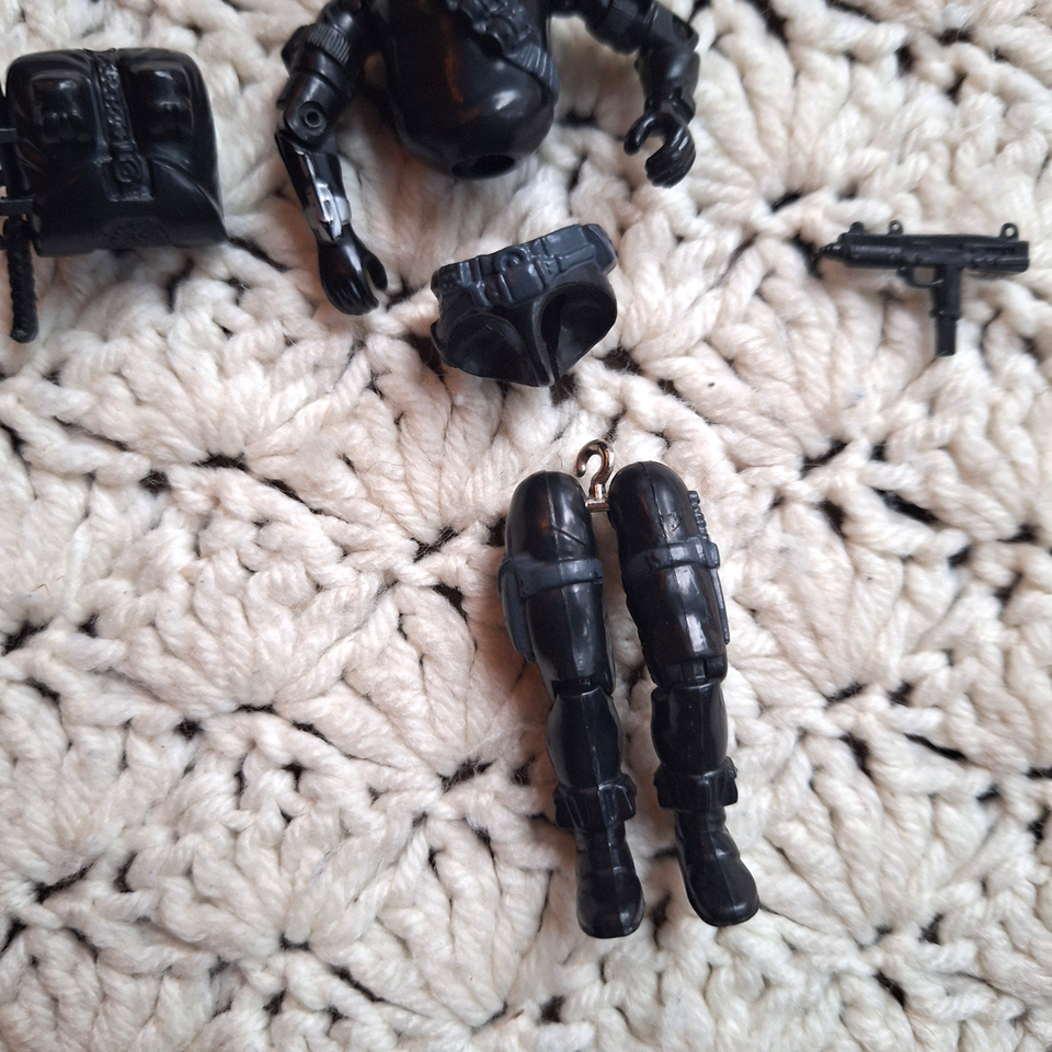 Vtg 1985 G.I. Joe Snake Eyes V2 Commando GI Joe 3.75 inch Figure - Near Complete | eBay