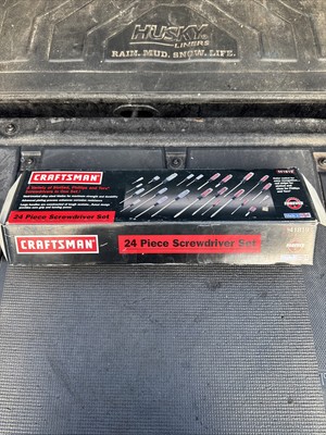 Sears Craftsman USA Nos 23pc Screwdriver Set 41819 Pratt ** read Notes ...