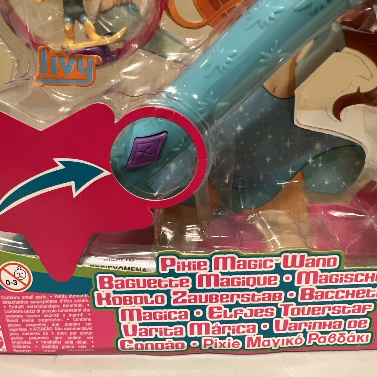 Winx Club Pixies Glim Livy W/ light Up Magic Wand Mattel 2005 H7428 | eBay