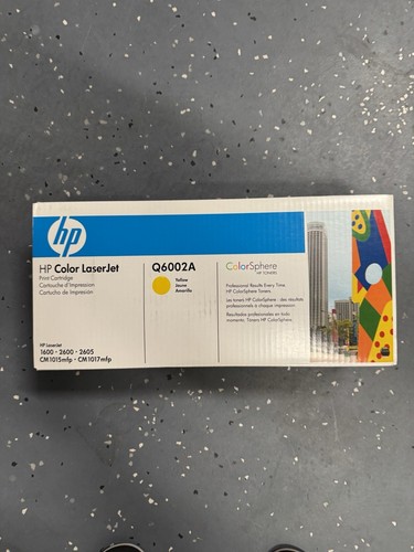 HP COLOR LASERJET Q3962A YELLOW | eBay